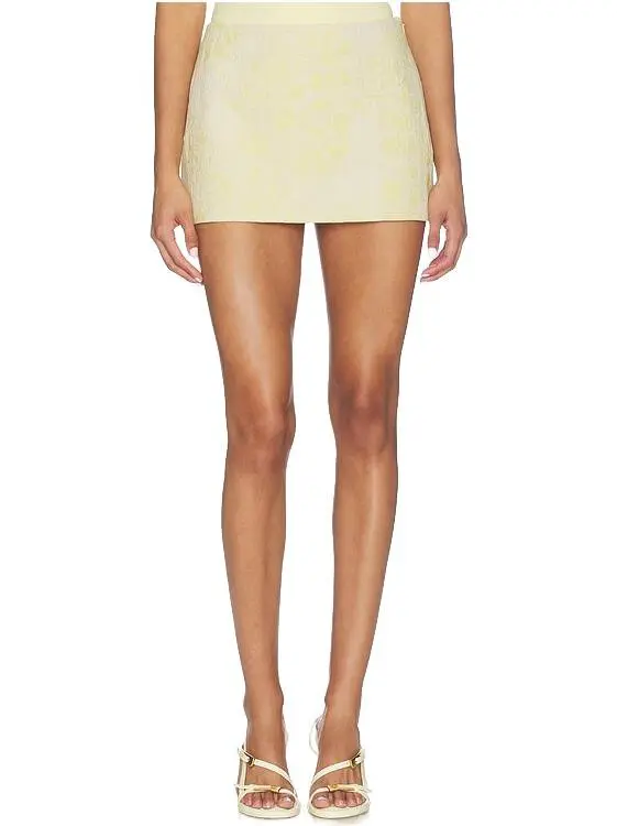Cult Gaia Savoy Mini Skirt - Tapestry Multi