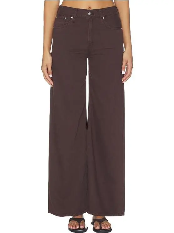 Madewell Ultimate Wide Leg Jeans - Cocoa