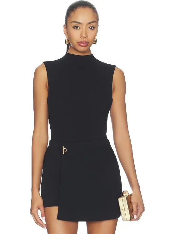 Cult Gaia Romin Sleeveless Top - Black