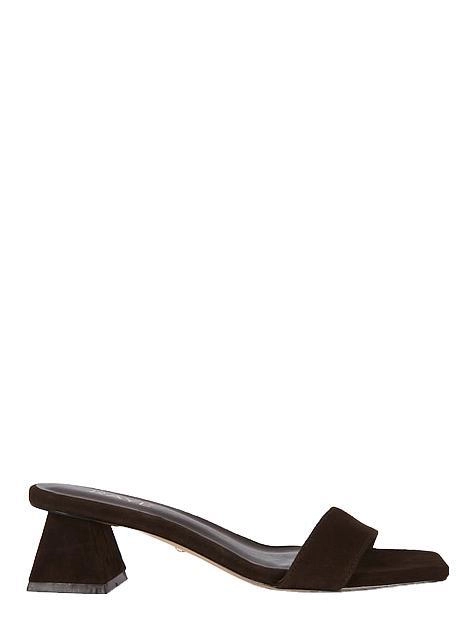Raye Julie Heel - Chocolate Brown Suede