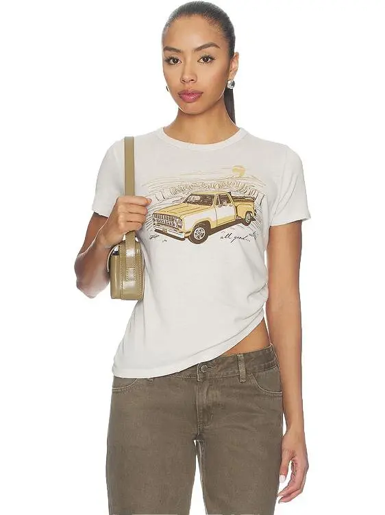 Junk Food All Good Truck" Graphic Tee - Birch