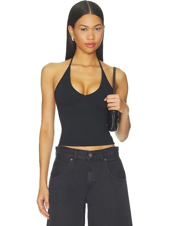 GRLFRND Halter Tank - Black