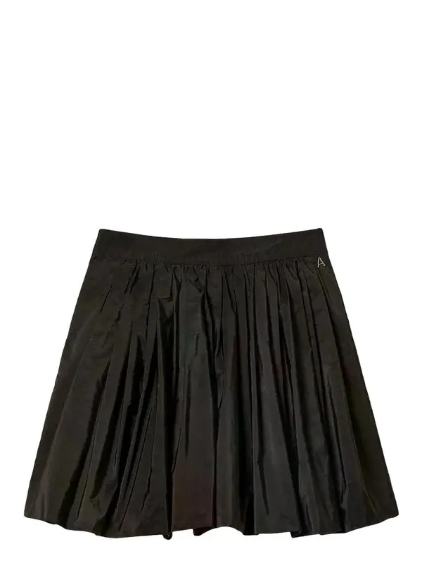 TWINSET Taffeta Balloon Skirt - Black