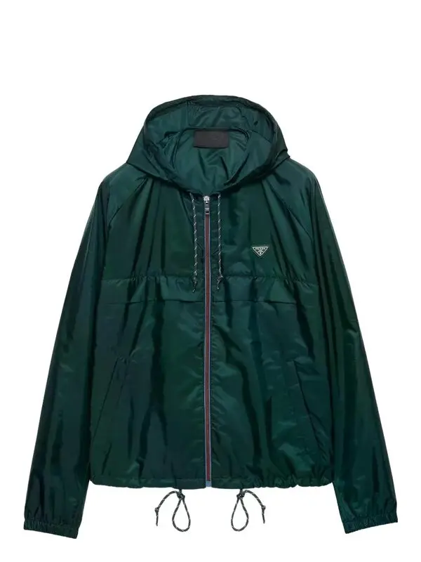 Prada Re-nylon Blouson Jacket - Green
