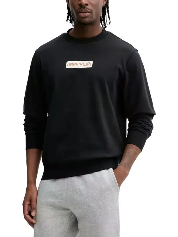 NAPAPIJRI Sol Logo-print Sweatshirt - Black