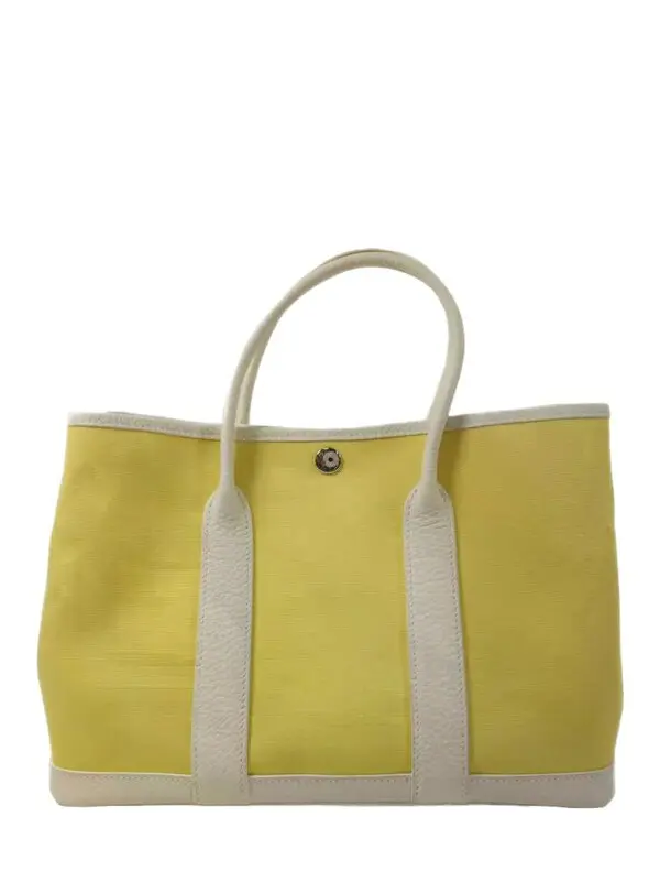 Hermès Tpm Garden Party Tote Bag - Yellow