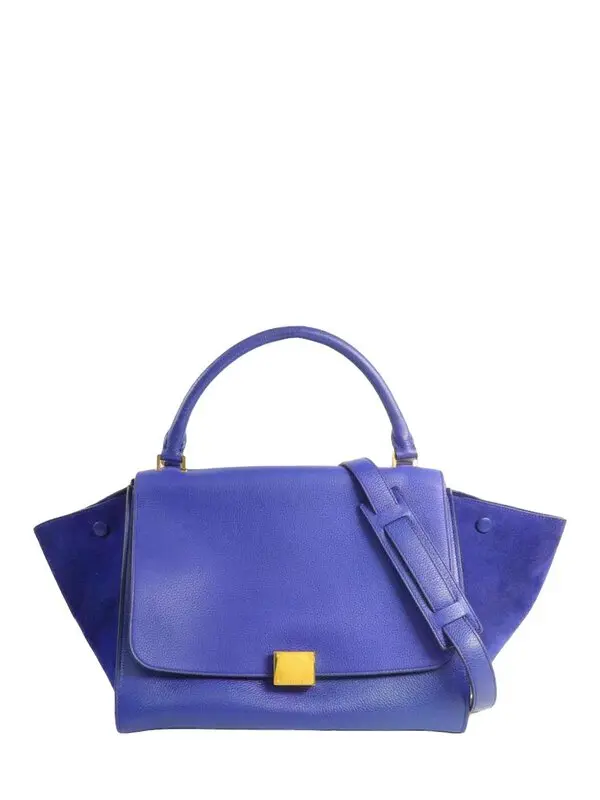 Celine Trapeze Shoulder Bag - Blue