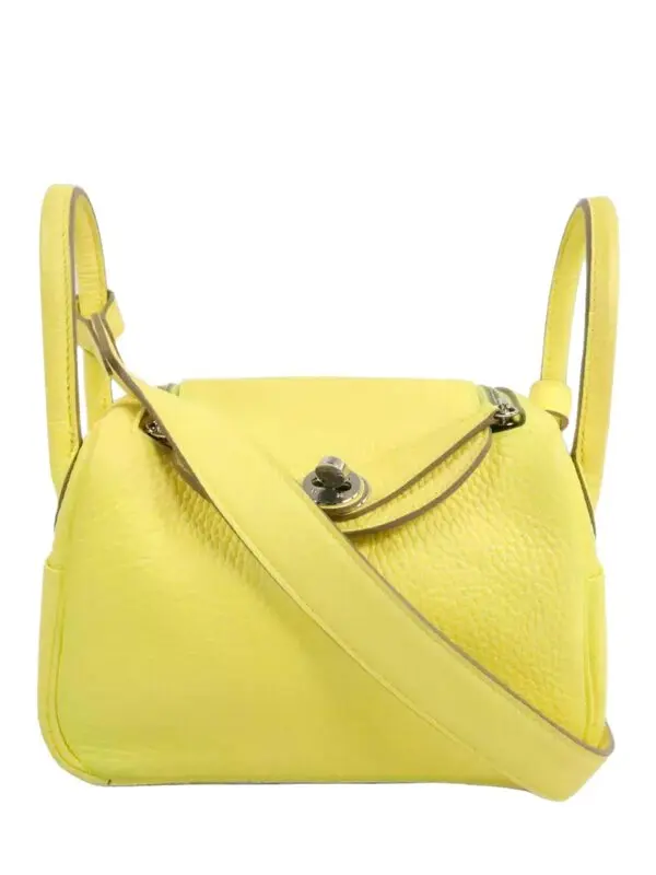 Hermès Mini Lindy Tote Bag - Yellow