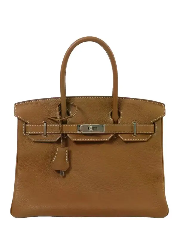 Hermès 2014 30 Birkin Tote Bag - Brown