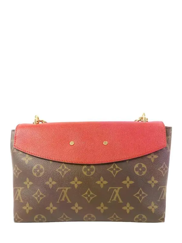 LOUIS VUITTON Saint Placide Monogram Shoulder Bag - Brown