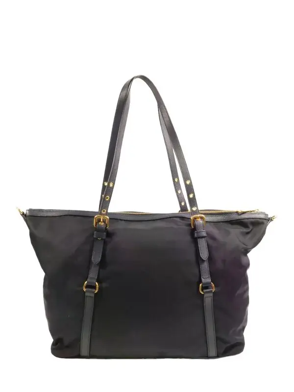 Prada Tessuto Tote Bag - Blue