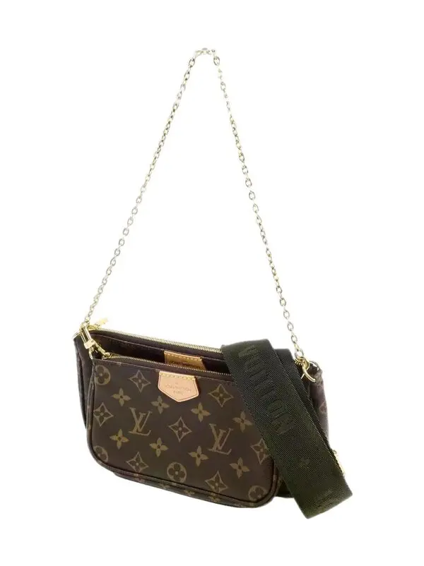 LOUIS VUITTON Multi Pochette Accessoires Monogram Shoulder Bag - Brown