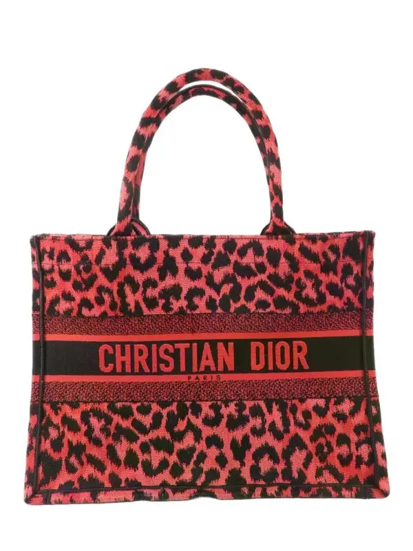 Dior Mizza Book Tote Bag - Red