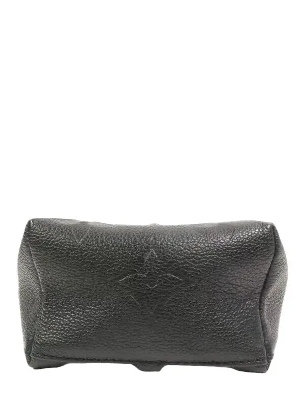 LOUIS VUITTON Monogram Empreinte Leather Backpack - Black
