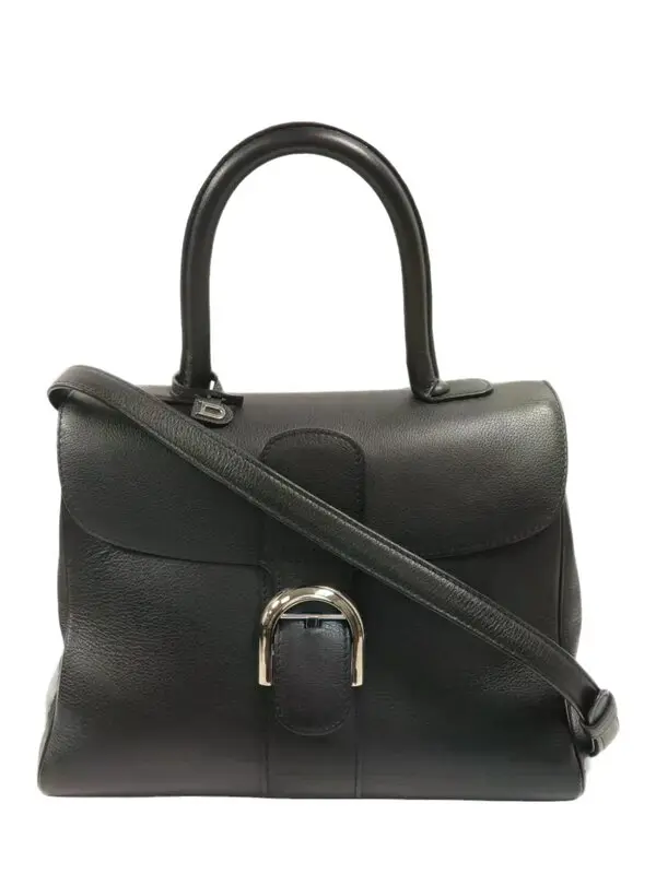 Delvaux Brillant Mm Satchel Bag - Black