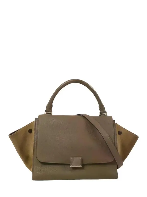 Celine Trapeze Handbag - Brown