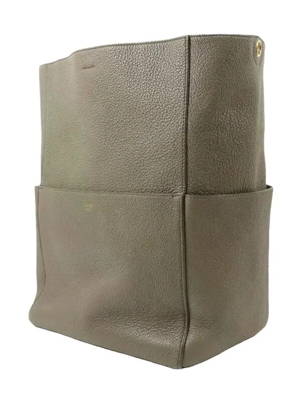 Celine Sangle Bucket Bag - Grey