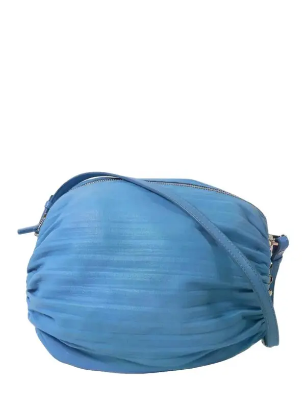 Loewe Leather Pouch Bracelet - Blue