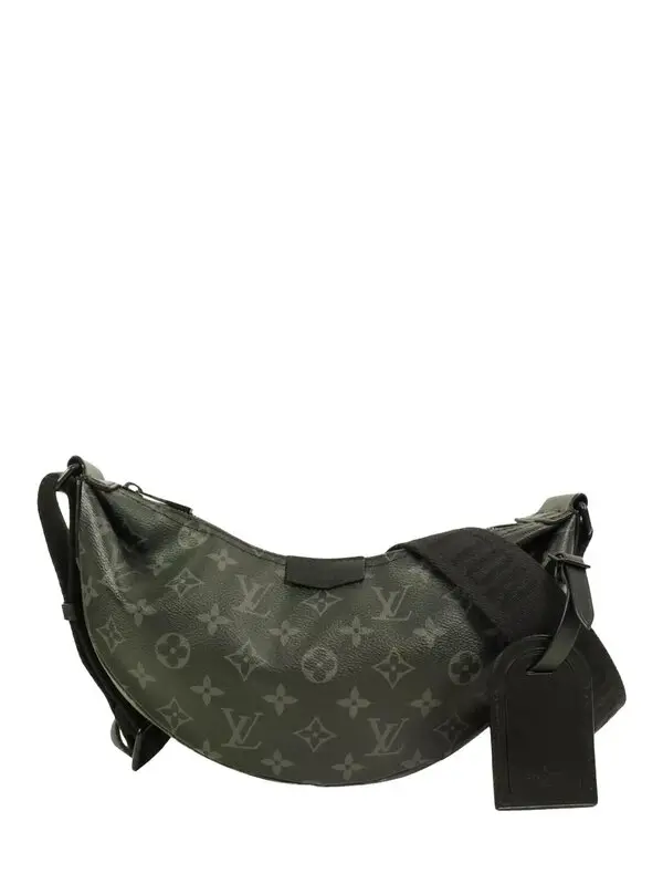 LOUIS VUITTON Monogram Eclipse Hamac Shoulder Bag - Black