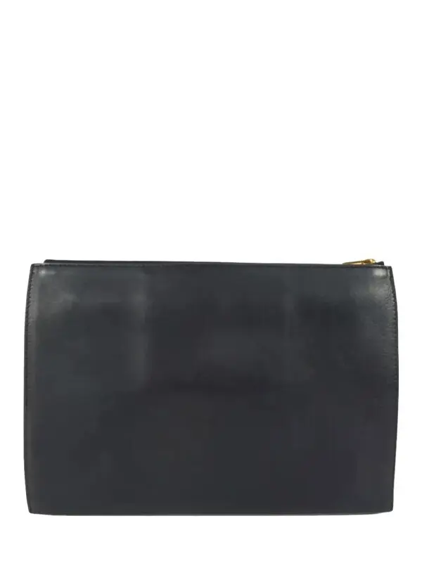 Celine Envelope Pocket Clutch Bag - Black
