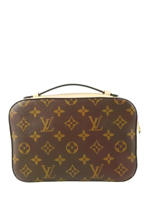 LOUIS VUITTON Saintonge Monogram Cross Body Bag - Brown
