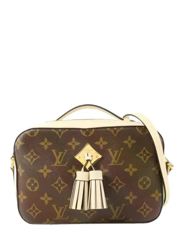 LOUIS VUITTON Saintonge Monogram Cross Body Bag - Brown