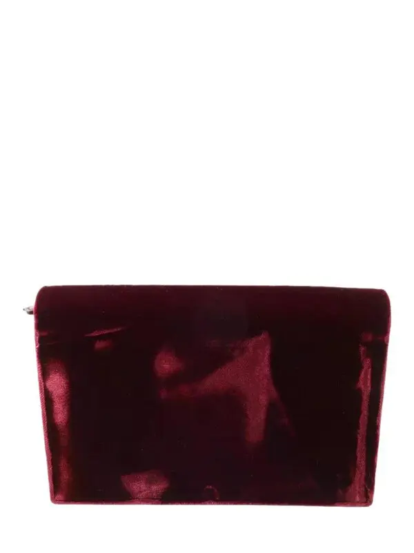 Saint Laurent Tassel Chain Shoulder Bag - Red