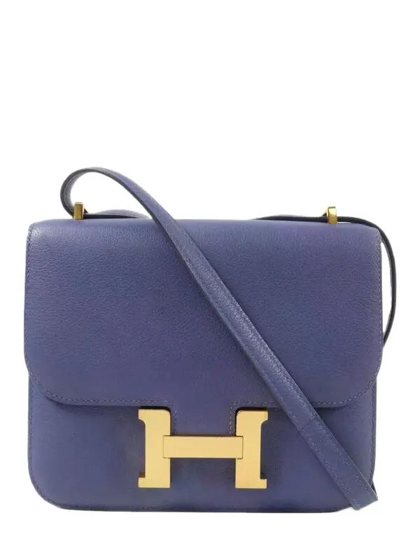 Hermès Constance Mini Shoulder Bag - Blue