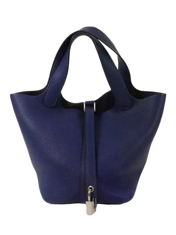 Hermès Picotin Lock Pm Mini Bag - Blue