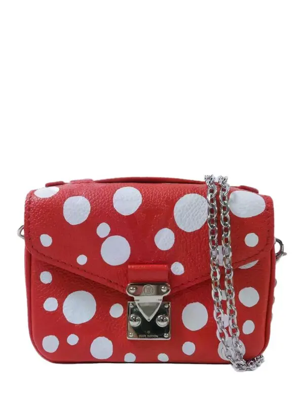 LOUIS VUITTON Xyk Monogram Empreinte Micro Metis Mini Bag - Red