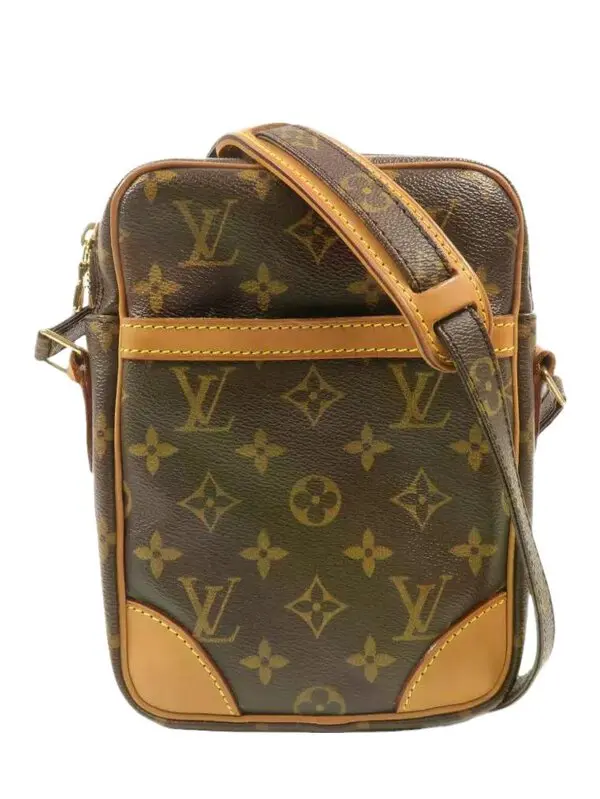 LOUIS VUITTON Monogram Danube Shoulder Bag - Brown