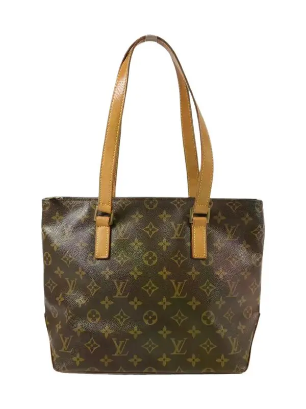 LOUIS VUITTON Monogram Canvas Tote Bag - Brown
