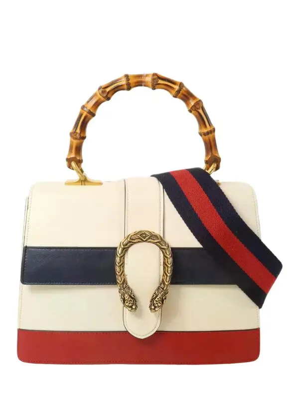 Gucci Dionysus Bamboo Tote Bag - Neutrals