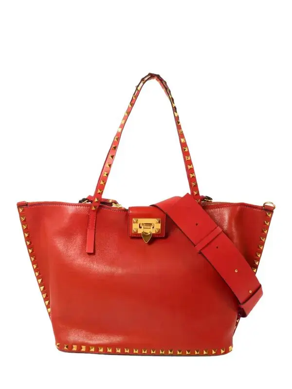 Valentino Garavani Rockstud Hyde Tote Bag - Red