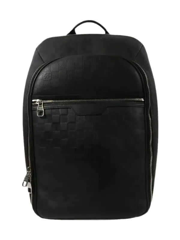 LOUIS VUITTON Damier Infini Canvas Backpack - Black