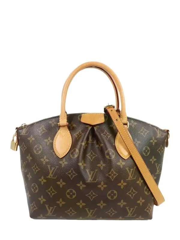 LOUIS VUITTON Monogram Tote Bag - Brown