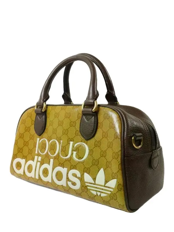 Gucci Gg Supreme Canvas Shoulder Bag - Yellow