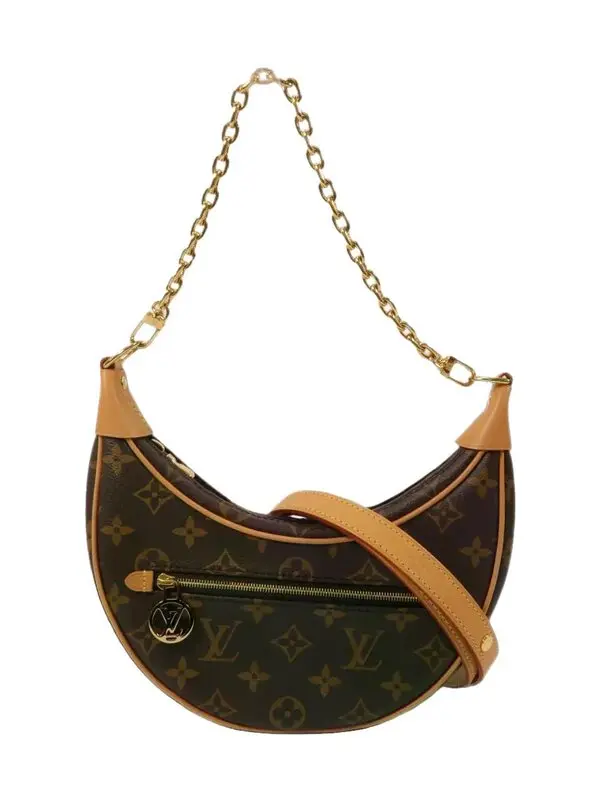 LOUIS VUITTON Monogram Loop Shoulder Bag - Brown