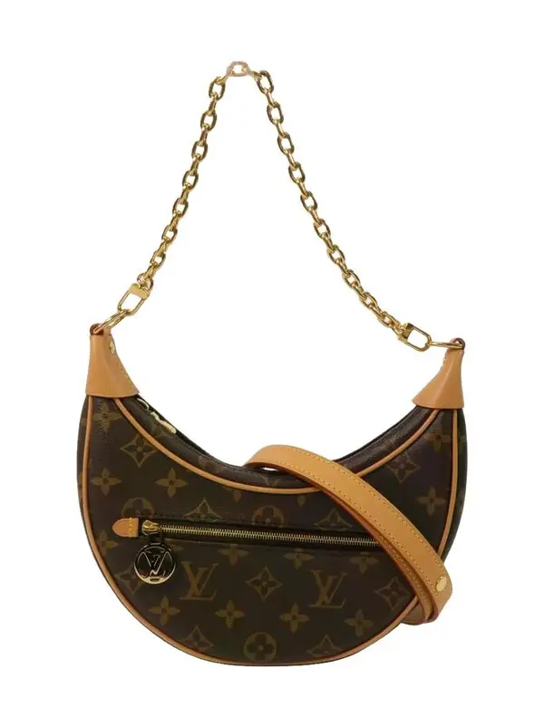 LOUIS VUITTON Monogram Loop Shoulder Bag - Brown