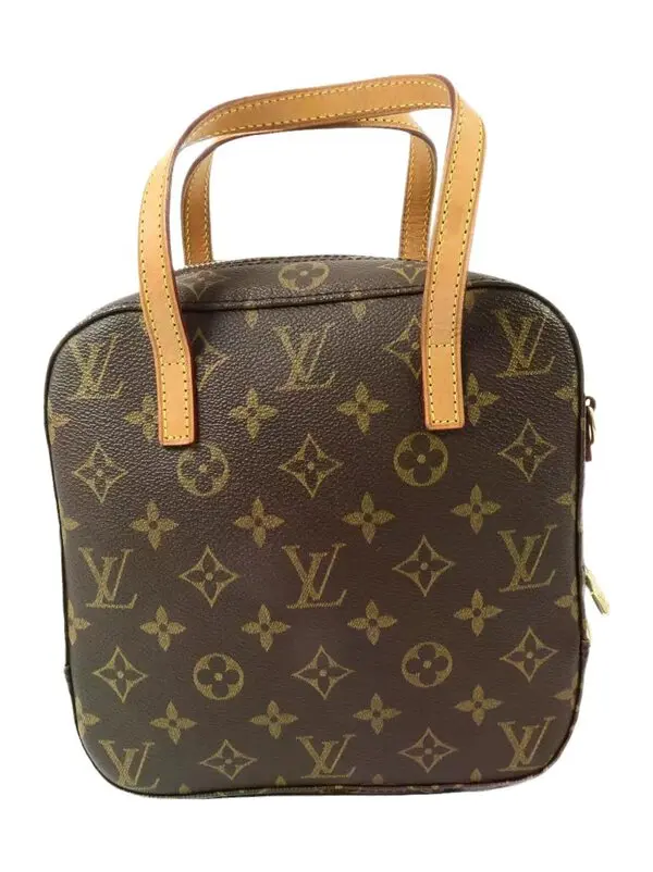 LOUIS VUITTON Spontini Monogram Shoulder Bag - Brown