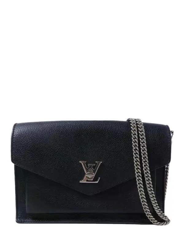 LOUIS VUITTON Mylockme Chain Shoulder Bag - Black