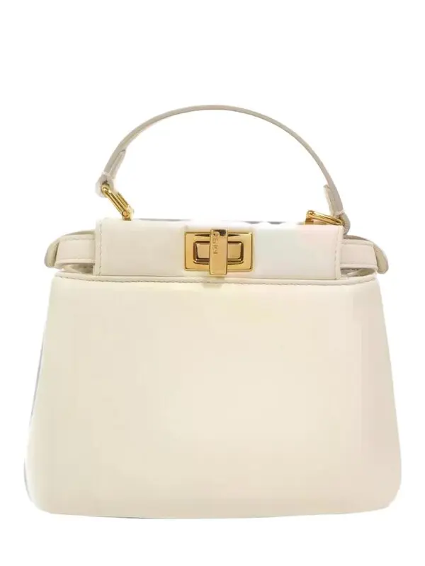 Fendi Peekaboo Tote Bag - Neutrals