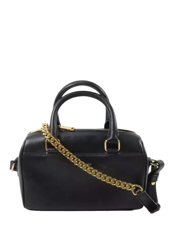 Saint Laurent Classic Duffle Mini 18 Handbag - Black