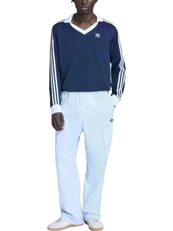 Adidas Side-stripe Track Pants - Blue