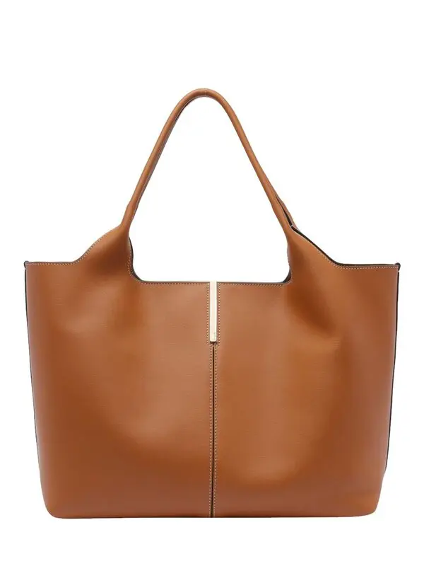 TOD'S Leather Shoulder Bag - Brown