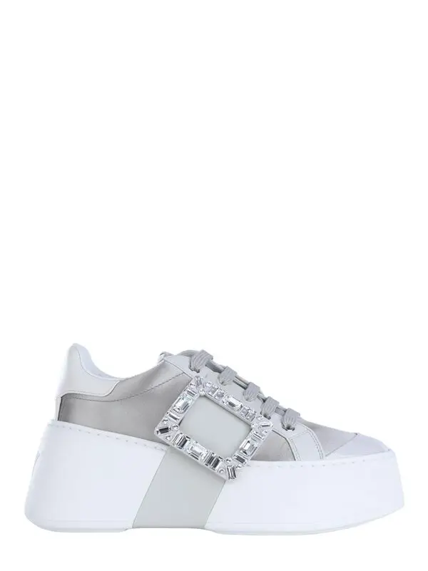ROGER VIVIER Embellished Sneakers - White