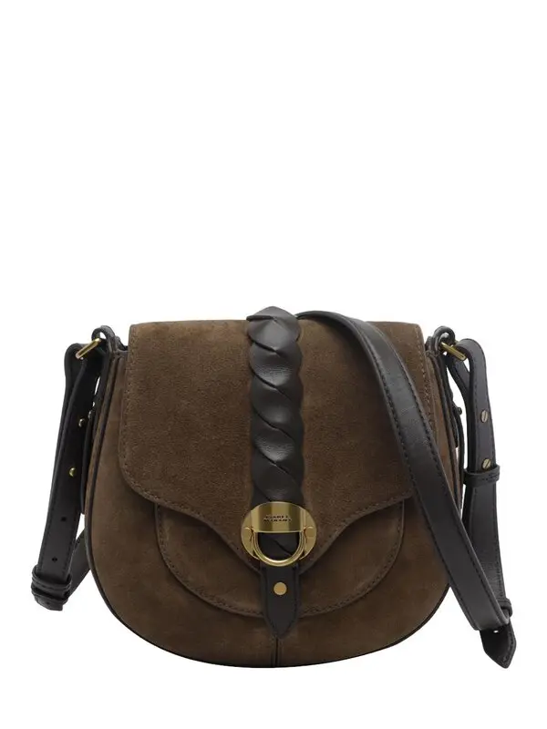 Isabel Marant Étoile Suede Shoulder Bag - Black