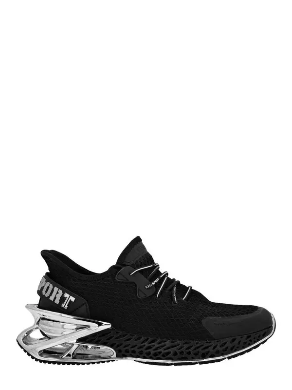 PLEIN SPORT Philipp Plein Thunder Force Gen.x-01 Mesh Low-top Sneakers - Black