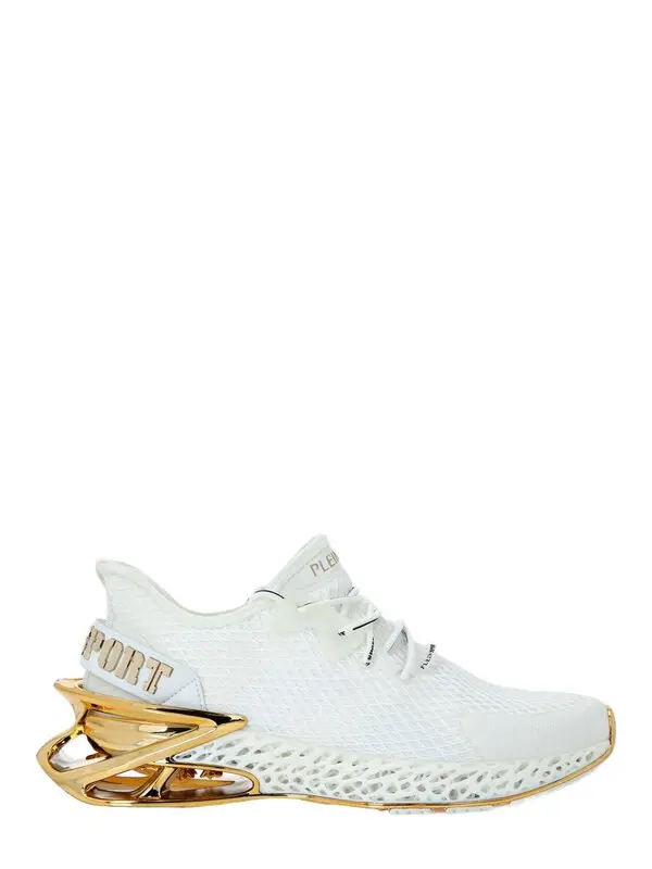 PLEIN SPORT Philipp Plein Thunder Force Gen.x-01 Mesh Low-top Sneakers - White 1
