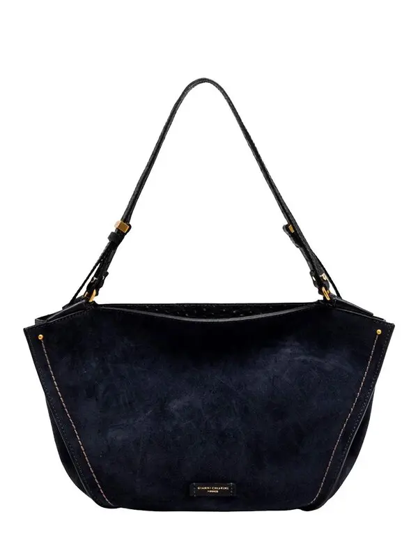 GIANNI CHIARINI Leather Handbag - Ink